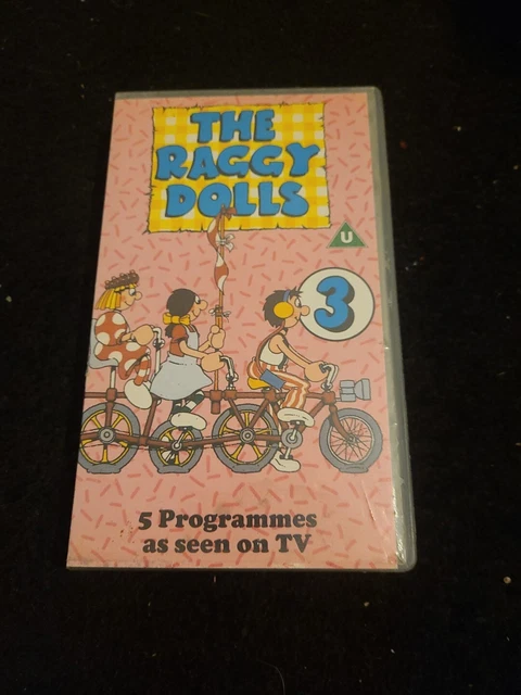 THE RAGGY DOLLS 3 - VHS Video Tape Children’s £5.50 - PicClick UK