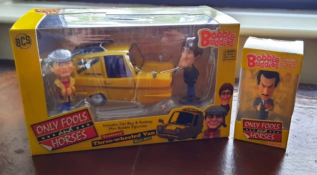 ONLY FOOLS AND Horses Bobble Buddies Trotters' 3-wheeled Van Box Set ...