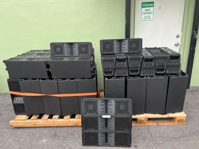 JBL VERTEC VT4886 Three-Way High Line Array (LOT OF 8) TRUEHEARTSOUND £ ...