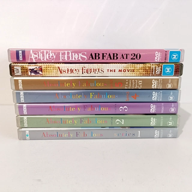 ABSOLUTELY FABULOUS DVD Complete Series 1 2 3 4 5 + Movie + Ab Fab at ...
