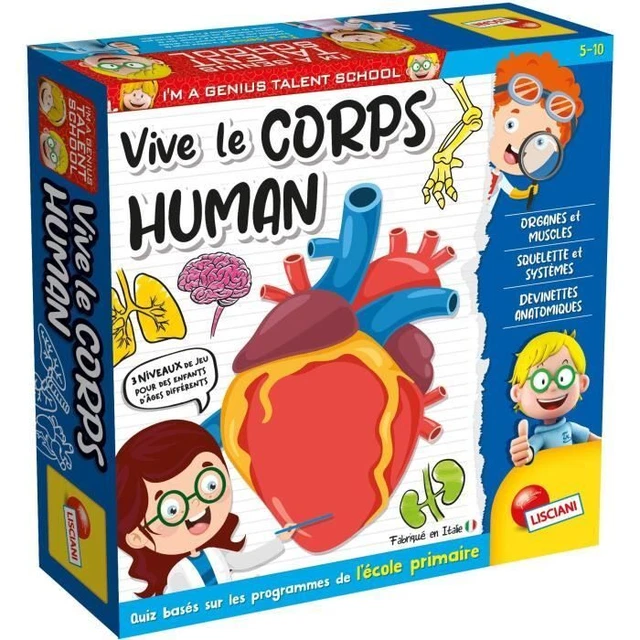 JEU DE PARCOURS sur le corps humain - LISCIANI - Decouvrez et apprenez ...