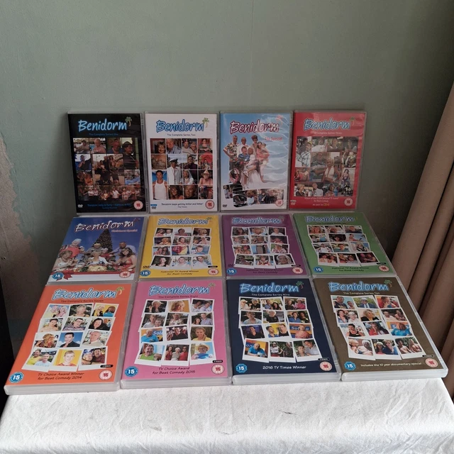 ITV BENIDORM THE Complete DVD Set Plus Specials DVDS ITV Comedy £44.95 ...
