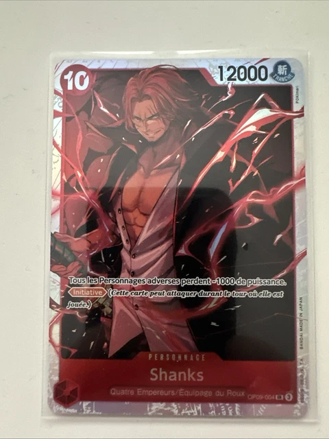 CARTE ONE PIECE FRANCAISE Shanks SR OP09-004 EUR 119,00 - PicClick FR