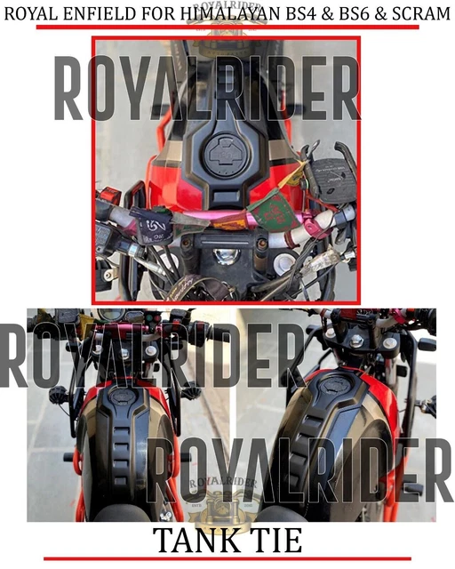 ROYAL ENFIELD HIMALAYAN BS4, BS6 y SCRAM "TANK TIE" EUR 54,73 - PicClick FR