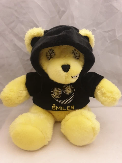 THE SMILER RIDE Alton Towers Theme Park Soft Plush Toy Yellow Teddy ...