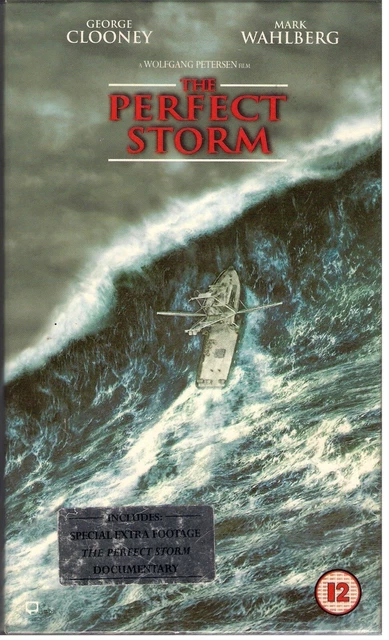 THE PERFECT STORM + The Perfect Storm Documentary [VHS] (cardboard VHS ...