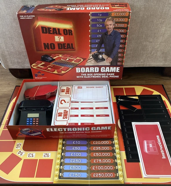DEAL OR NO Deal Board Game - Drumond Park - Christmas Family Fun £39.99 ...