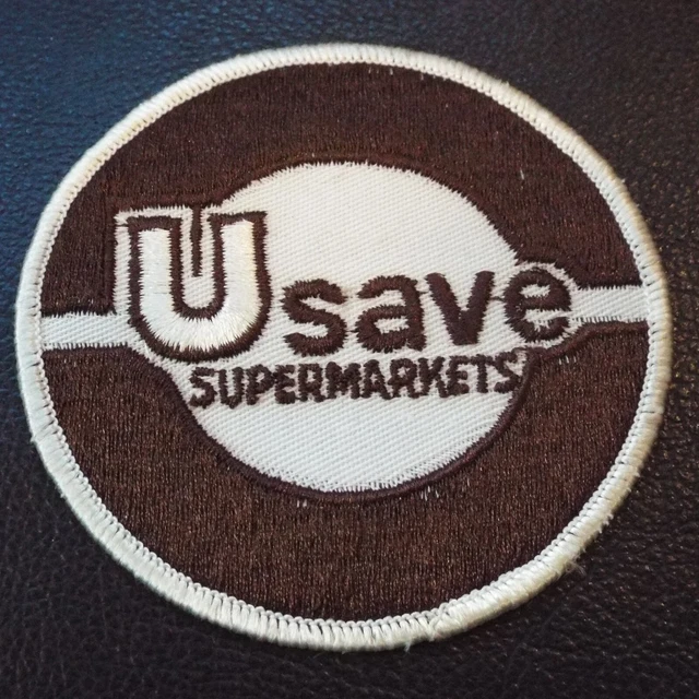 VINTAGE U-SAVE SUPERMARKETS Uniform Patch - Now Closed Florida FL ...