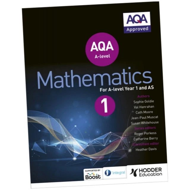 AQA A LEVEL Mathematics Year 1 (AS) - Sophie Goldie (2017, Paperback ...