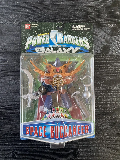POWER RANGERS LOST Galaxy Space Buccaneer Figure - Captain Mutiny New ...