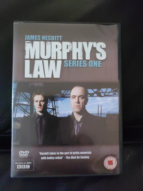 MURPHY'S LAW: SERIES 1 DVD Boxset, 3 discs, James Nesbitt, vgc EUR 1,74 ...