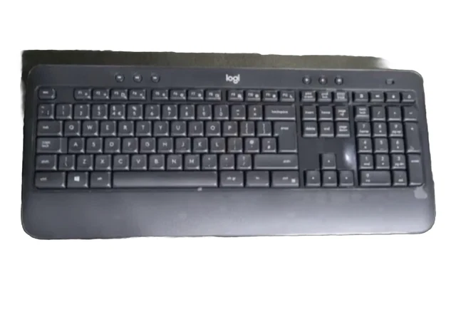 SEE DESCRIPTION LOGITECH (MK540) K540 WIRELESS KEYBOARD ONLY English ...