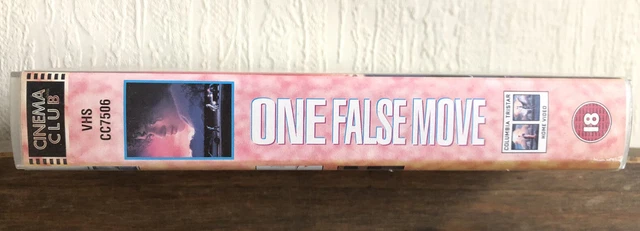 ONE FALSE MOVE, Cinema Club VHS Video PAL EUR 7,01 - PicClick FR