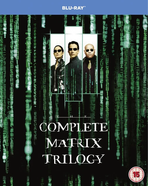 THE MATRIX TRILOGY (Blu-ray) Carrie-Anne Moss Gloria Foster Hugo ...