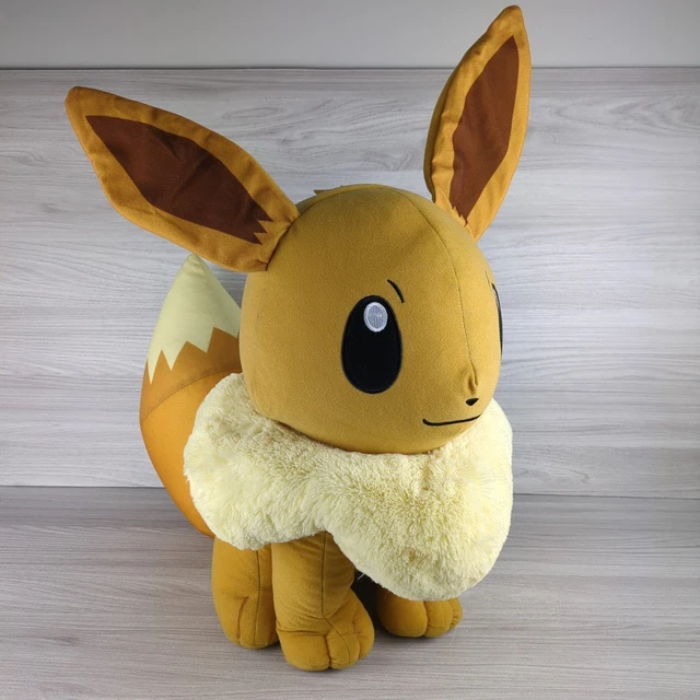 TOY FACTORY POKÉMON Eevee Plush 18" Soft Toy Stuffed Animal – Official ...