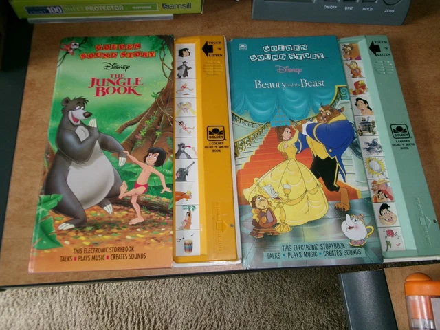 GOLDEN SOUND STORY DISNEY 2 Electronic Story Books £11.76 - PicClick UK