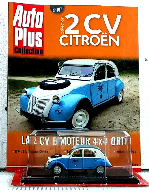 AUTOPLUS 1/43 CITROEN 2Cv Mehari Plage + Livret N°108 EUR 29,95 ...