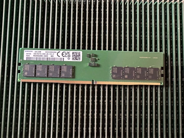 32GB RAM DDR5 4800Mhz UDIMM PC5-38400 Komp. zu HP -HPE PN # 4M9Y2AA ...