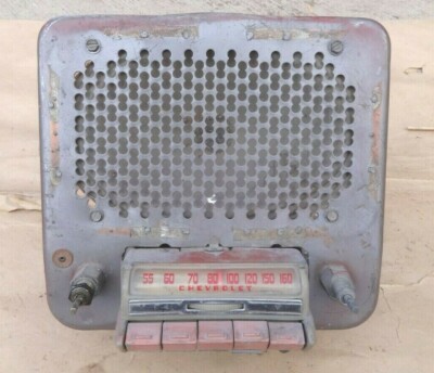 1946 1947 1948 Chevy car radio Original GM coupe sedan Fleetline EUR ...