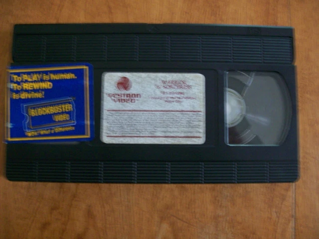 VINTAGE 1984 VHS David Carradine The Warrior And The Sorceress £3.01 ...