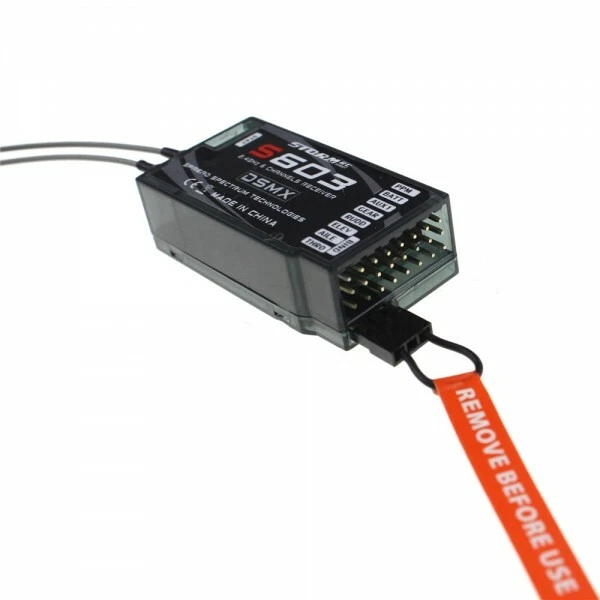 2.4GHZ S603 EMPFÄNGER DSMX / DSM2 für Spektrum Sender Receiver, 6 CH ...