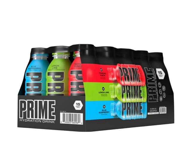 PRIME HYDRATION DRINK Variety Pack (16.9) fl. oz, 15pk) £37.63 ...