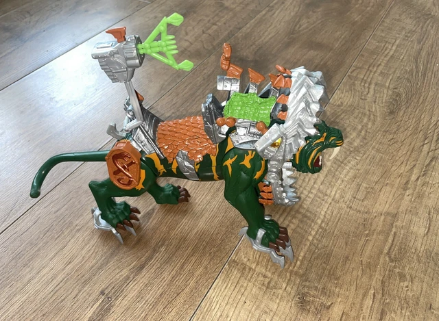 HE-MAN MASTERS OF The Universe Mecha-Bite Battle Cat 2001 Mattel ...