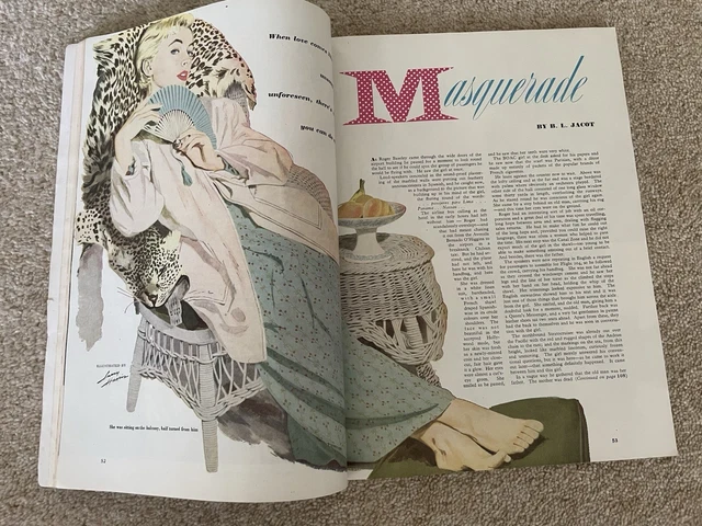 VINTAGE GOOD HOUSEKEEPING Magazine Nov 1953 £6.52 - PicClick UK