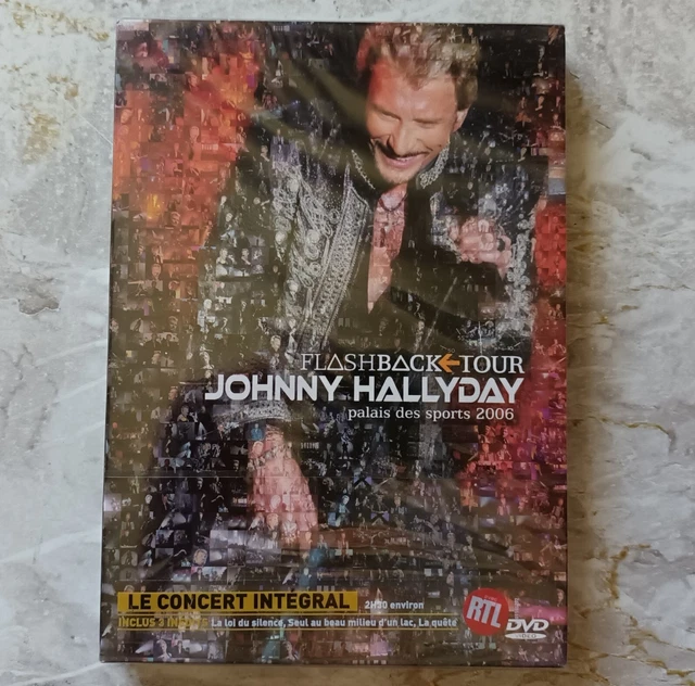 JOHNNY HALLYDAY - Flashback tour Palais des sports 2006 - DVD NEUF EUR ...