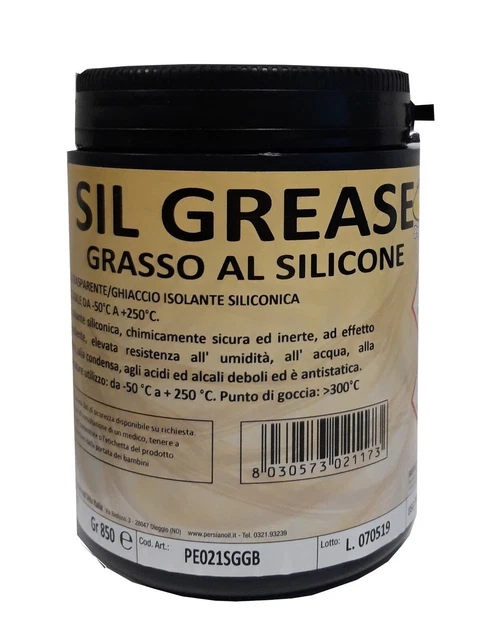 PERSIAN SIL GREASE Grasso al silicone, inerte ad effetto idrorepellente ...