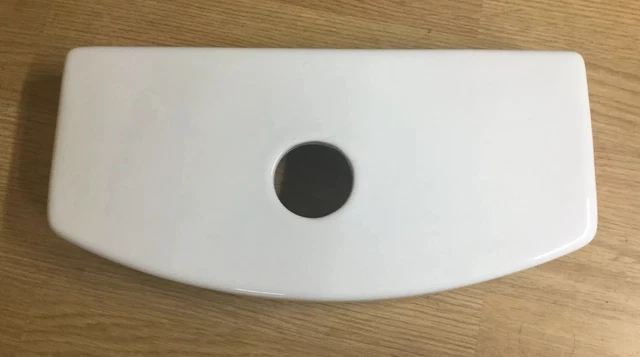 TOILET CISTERN LID = INDUSA, Centre Flush, 360mm x 172mm. White, R-80 £ ...