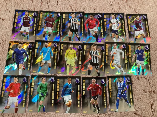 TOPPS PREMIER LEAGUE 2026 classic limited edition bundle of 17 cards £11.64 - PicClick UK