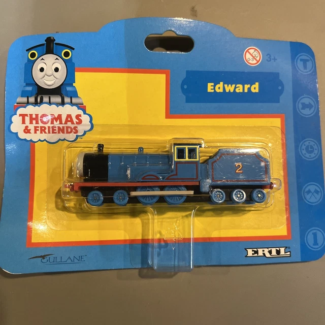 THOMAS TANK ENGINE & Friends Edward Diecast Figure Train ERTL 2001 ...