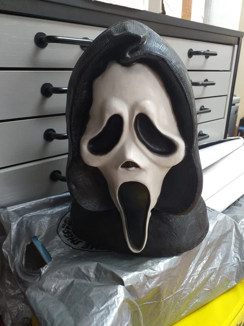 VINTAGE SCREAM GHOSTFACE Fun World 1997 Latex Mask Bust Prop £550.00 ...