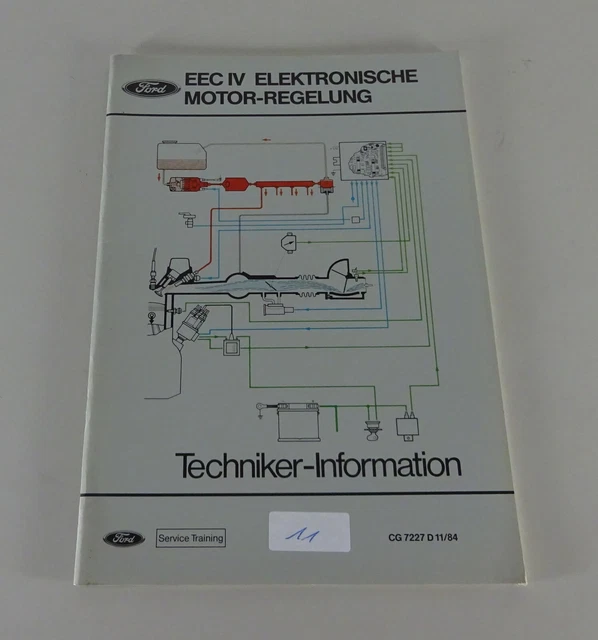 TECHNICAL INFORMATION SERVICE Training Ford EEC IV Electronic Engine ...