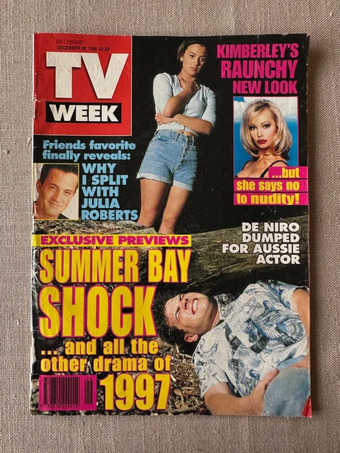 VINTAGE TELEVISION - "Australian TV Week" Dec 1996 Puff Johnson Michael ...