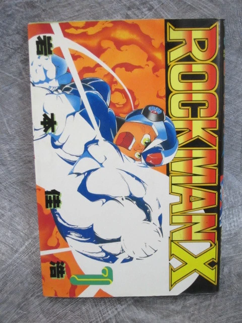 ROCKMAN X MEGAMAN 1 Manga Comic YOSHIHIRO IWAMOTO Book Japan KO43 EUR ...