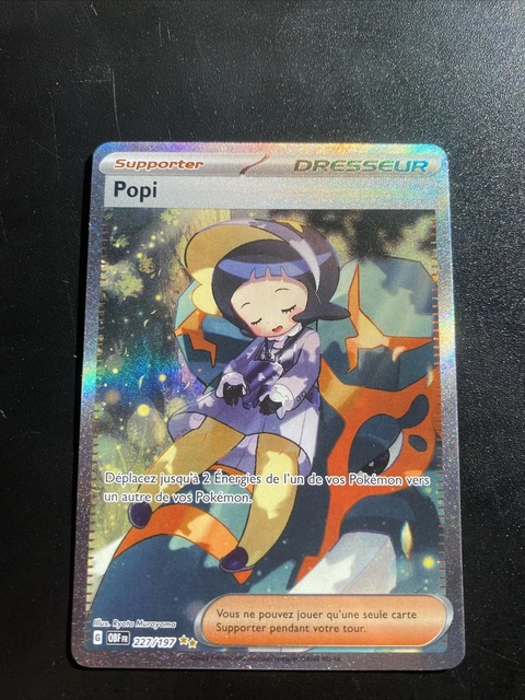 CARTE POKÉMON POPI 227/197 Alternative EV3 Flammes Obsidiennes FR EUR 8 ...
