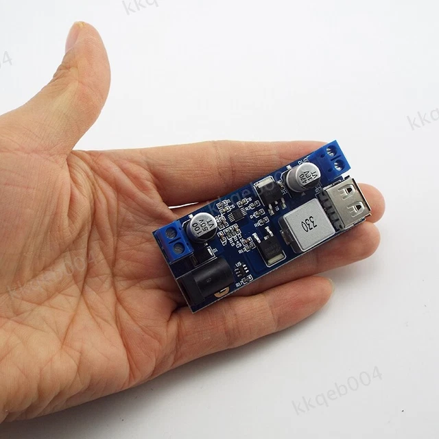 DC-DC 24V/12V TO 5V 5A Step Down Power Supply Buck LM2596S USB Step ...