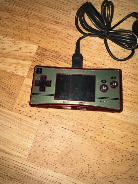 NINTENDO GAME BOY Micro Famicom Console - Red/Gold - 20th Anniversary ...