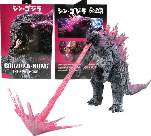 2024 GODZILLA X Kong New Empire Pink Godzilla Action Figure Model Toys ...