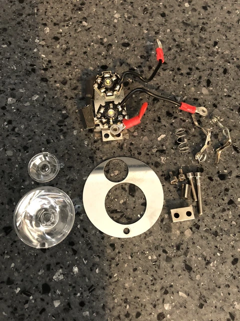 CAVING POTHOLING LED Conversion Upgrade Oldham Speleo Mining Cap Lamp ...
