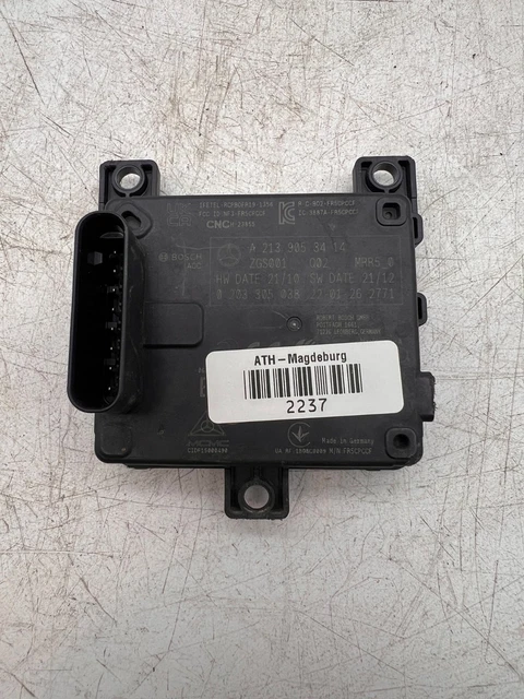 ORIGINAL MERCEDES RADARSENSOR Distronic ACC Abstandsradar Radar ...