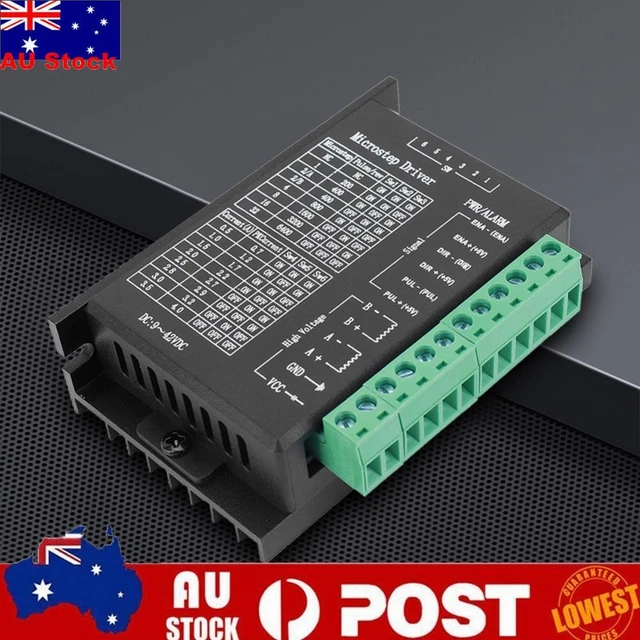 TB6600 STEPPING MOTOR Driver DC9-40V 32 Segments for Nema 42/57/86 ...