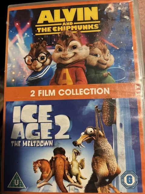 ALVIN AND THE Chipmunks/Ice Age 2 [Region 2] - DVD - New EUR 2,88 ...