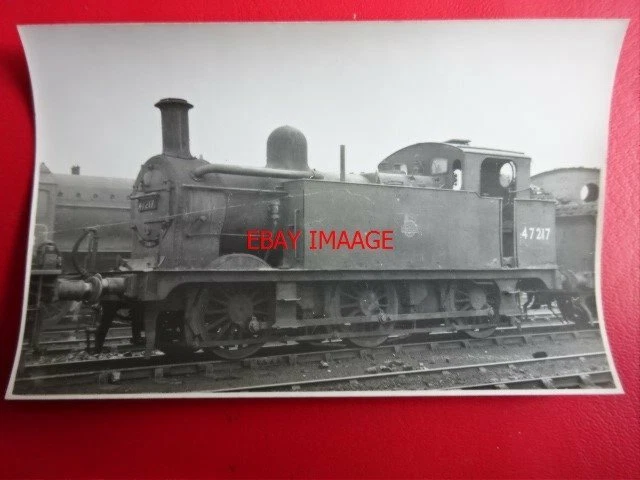 PHOTO LMS Ex Midland Rly Loco No 47217 At Newton Heath 1959 EUR 4,92 ...