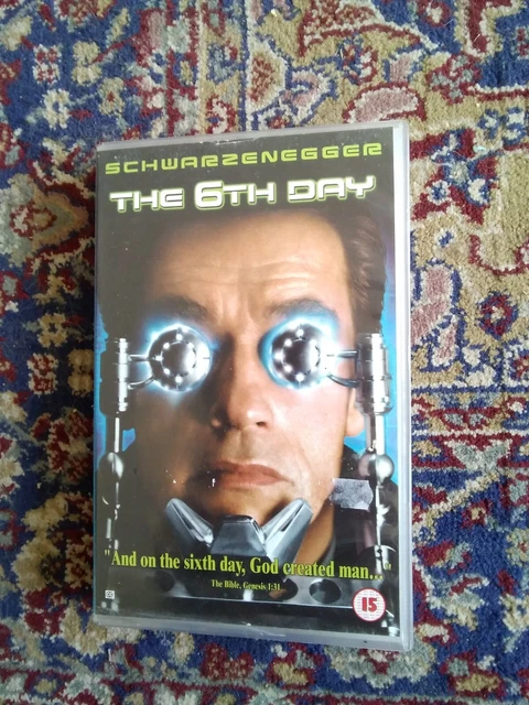 THE 6TH DAY Vhs Video Big Box Ex-Rental Freepost £6.79 - PicClick UK