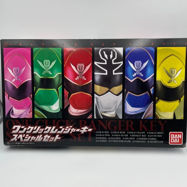 ONE CLICK RANGER Key Series Special Set POWER RANGERS Kaizoku Sentai ...