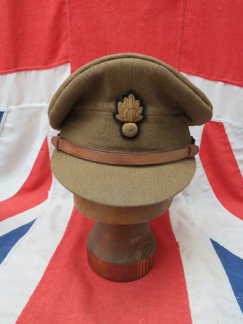 POST WWII / 1950's British Army Grenadier Guards Officer's Peaked Cap ...