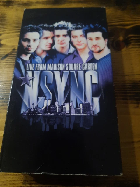 NSYNC - LIVE at Madison Square Garden (VHS, 2000) EUR 4,42 - PicClick FR